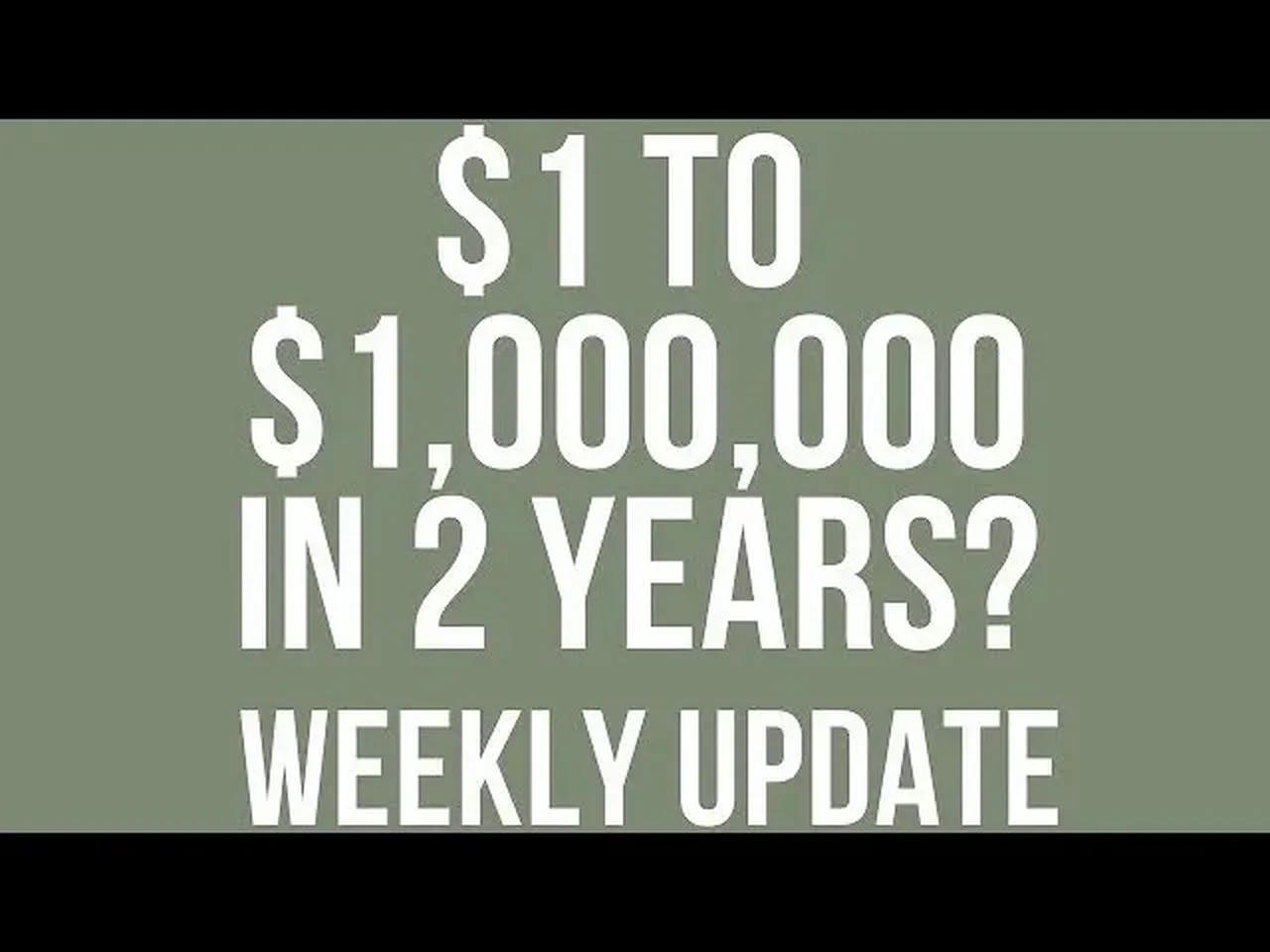 Million dollar challenge update