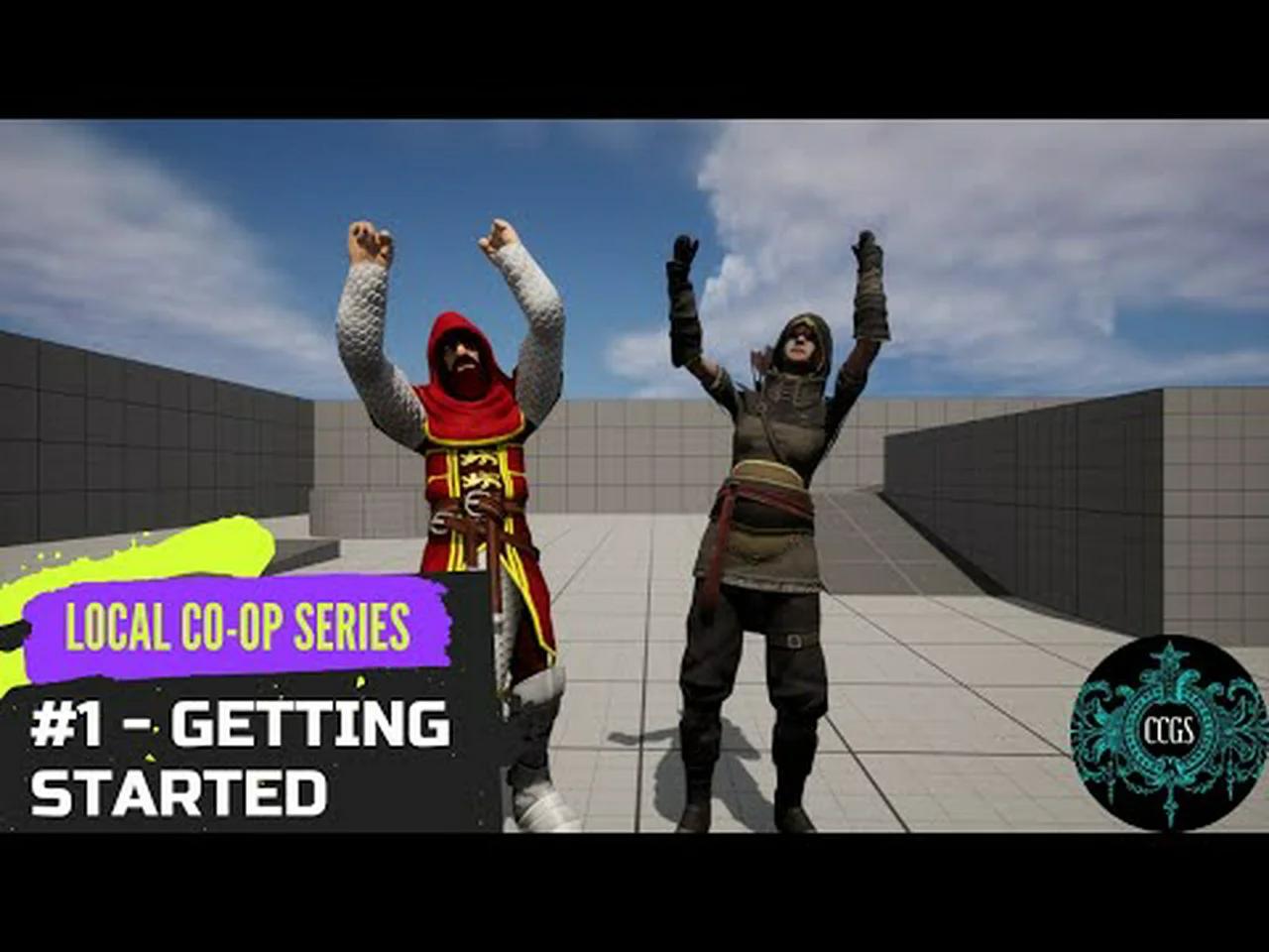 Unreal Engine 5 Split Screen Survival RPG Series #1 - Getting started #unrealengine #ue5