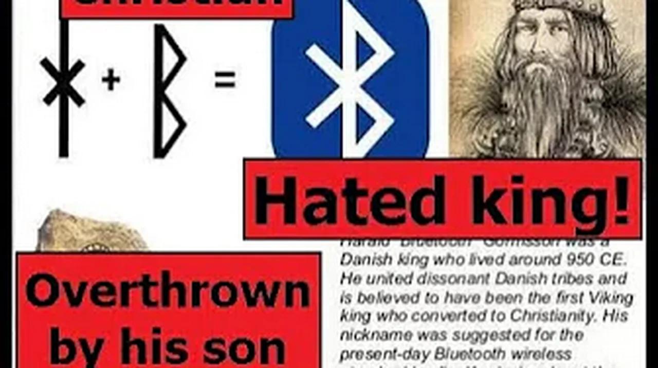King Harald Bluetooth. Logo origin and who he really was. WITH SOURCES!