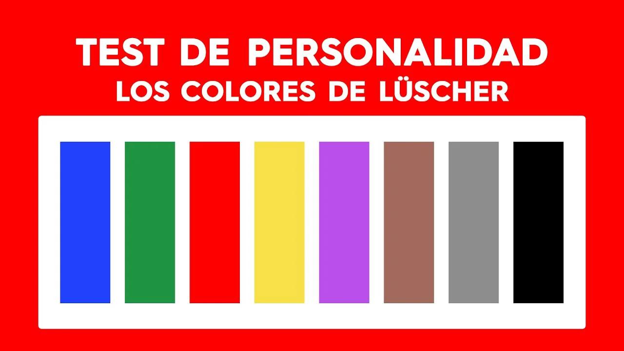 TEST DE PERSONALIDAD: Los colores de Lüscher