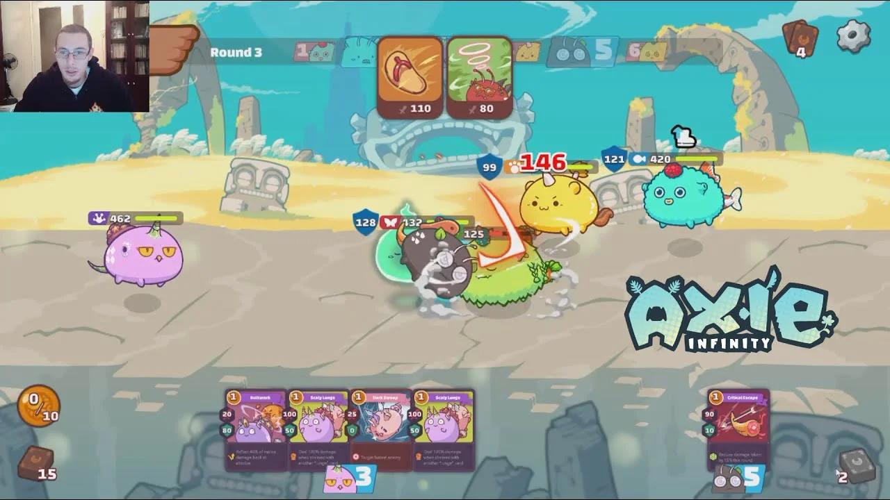 Axie Infinity - Arena Daily Quest Gameplay (with Commentary)