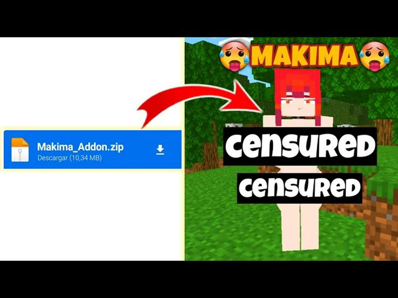 🥵Como Instalar JENNY MOD (Makima) en Minecraft PE 1.21 | Addons Minecraft Bedrock