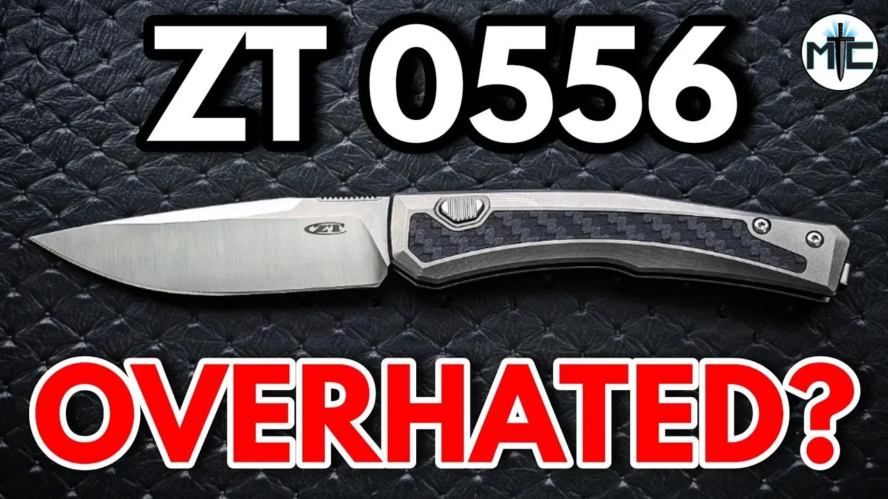 OVERHATED? | ZT 0556 Titanium Automatic Folding Knife | Review