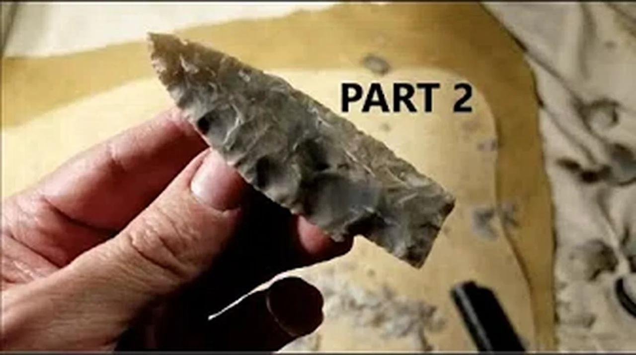 Basic Knife Blade Flintknapping 2/3