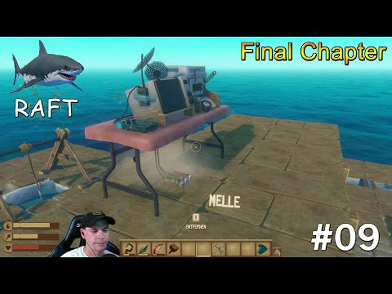 RAFT Deutsch #09 Empfänger & Antenne wird hingestellt [Lets Play Coop ...