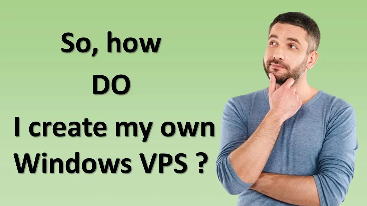So, How Do you Create a your own Windows VPS from the Microsoft ISOs, using a DigitalOcean Droplet