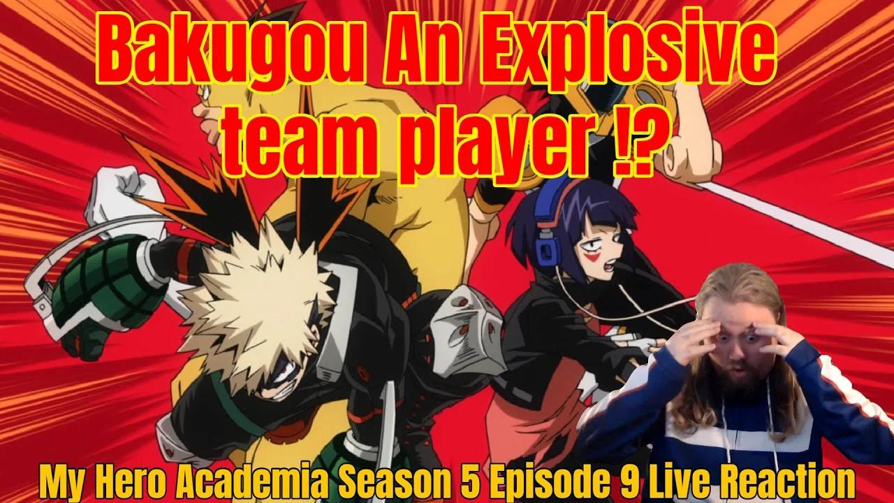 My Hero Academia Season 5 Episode 9 Live Reaction Bakugou An Explosive ...