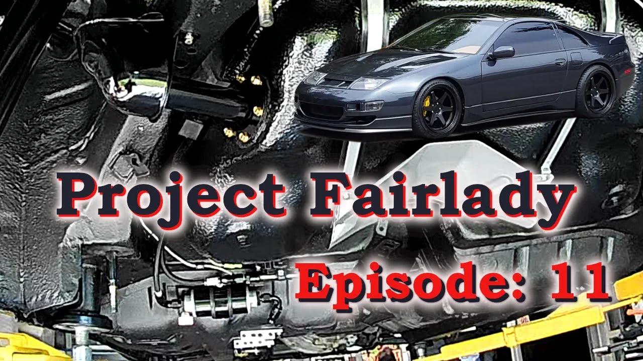 Fuel Tank AN6 Line Conversion & Install. Project Fairlady, Z32 300zx ...