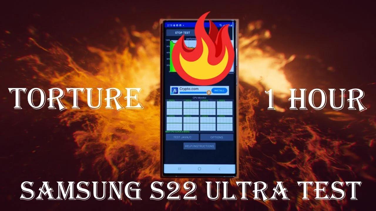 Samsung S22 Ultra Exynos 2200 - 60 MINUTES Torture Throttling CPU Test!