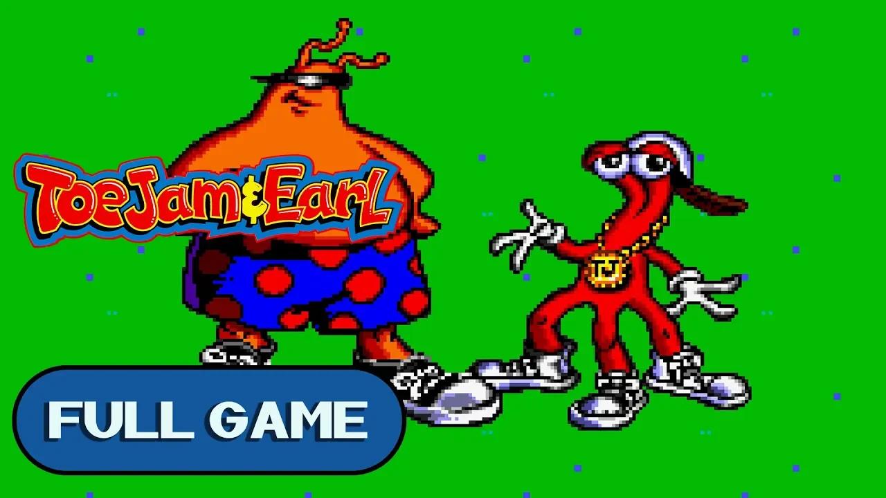 ToeJam & Earl GENESIS MEGA DRIVE FULL GAME Longplay Gameplay Walkthrough Playthrough VGL