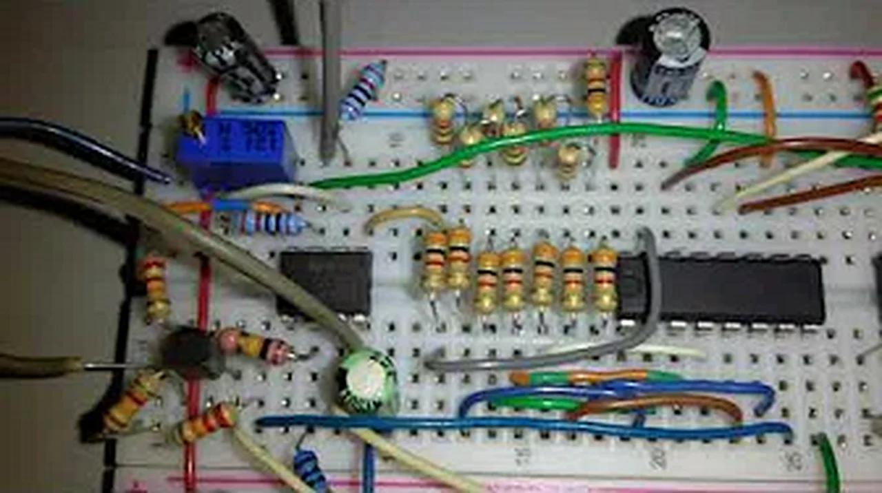 Arduino MIDI to CV Converter, 74HC595 R2R DAC (Digital to Analog Converter)