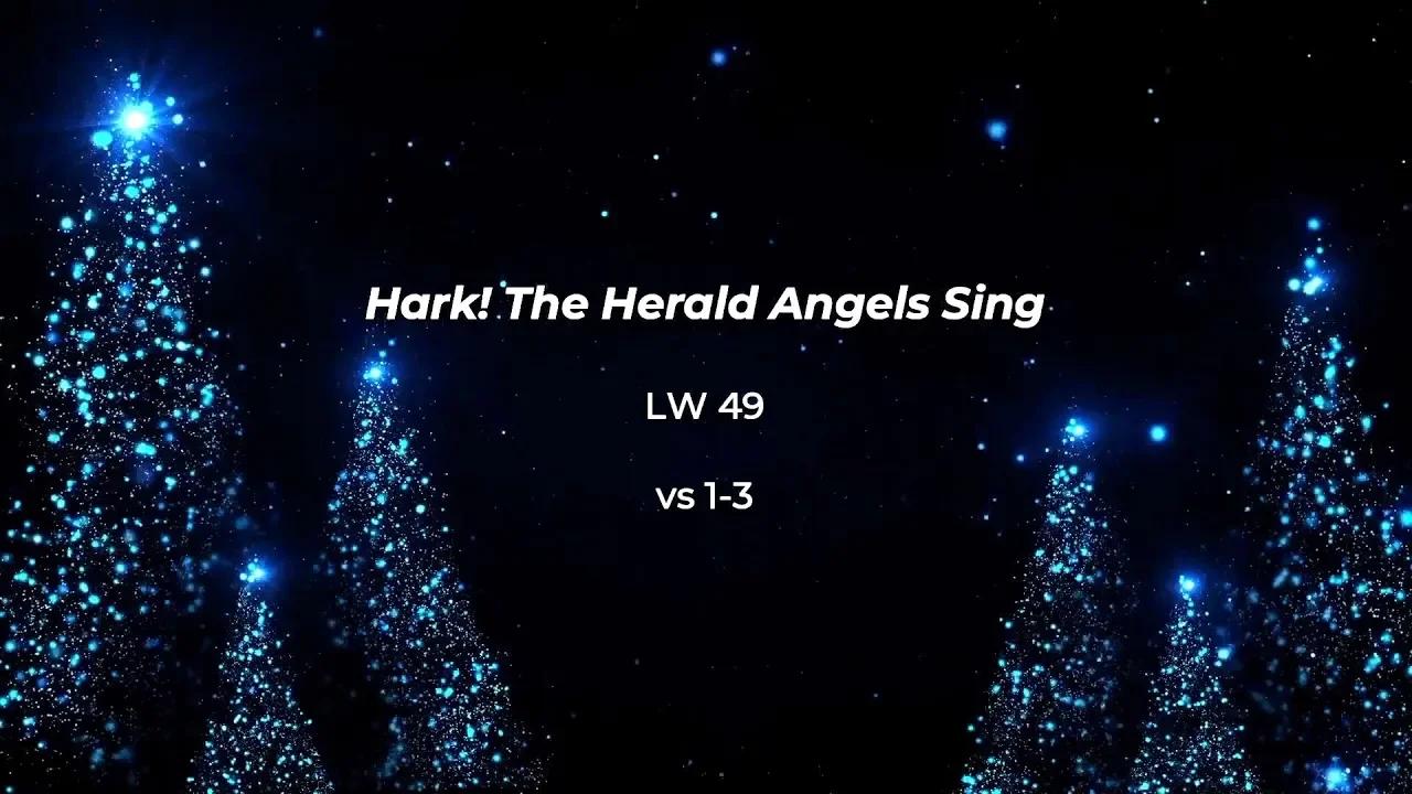 Hark the Herald Angels Sing | Christmas Carol Lyrics Signalong | Emily ...