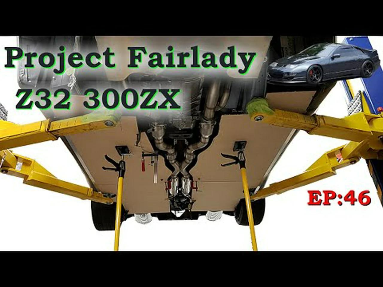 Flat Floor & Rear Diffuser Templates . Project Fairlady Z32 300zx Twin ...