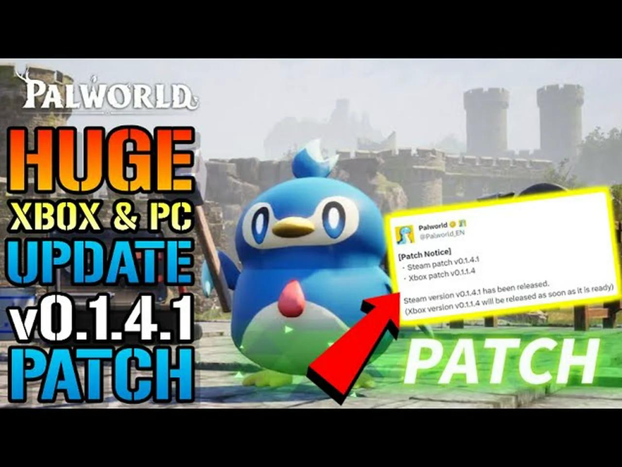 Palworld: HUGE New Update Fixes Word Save Data, Changes To Pals & More ...