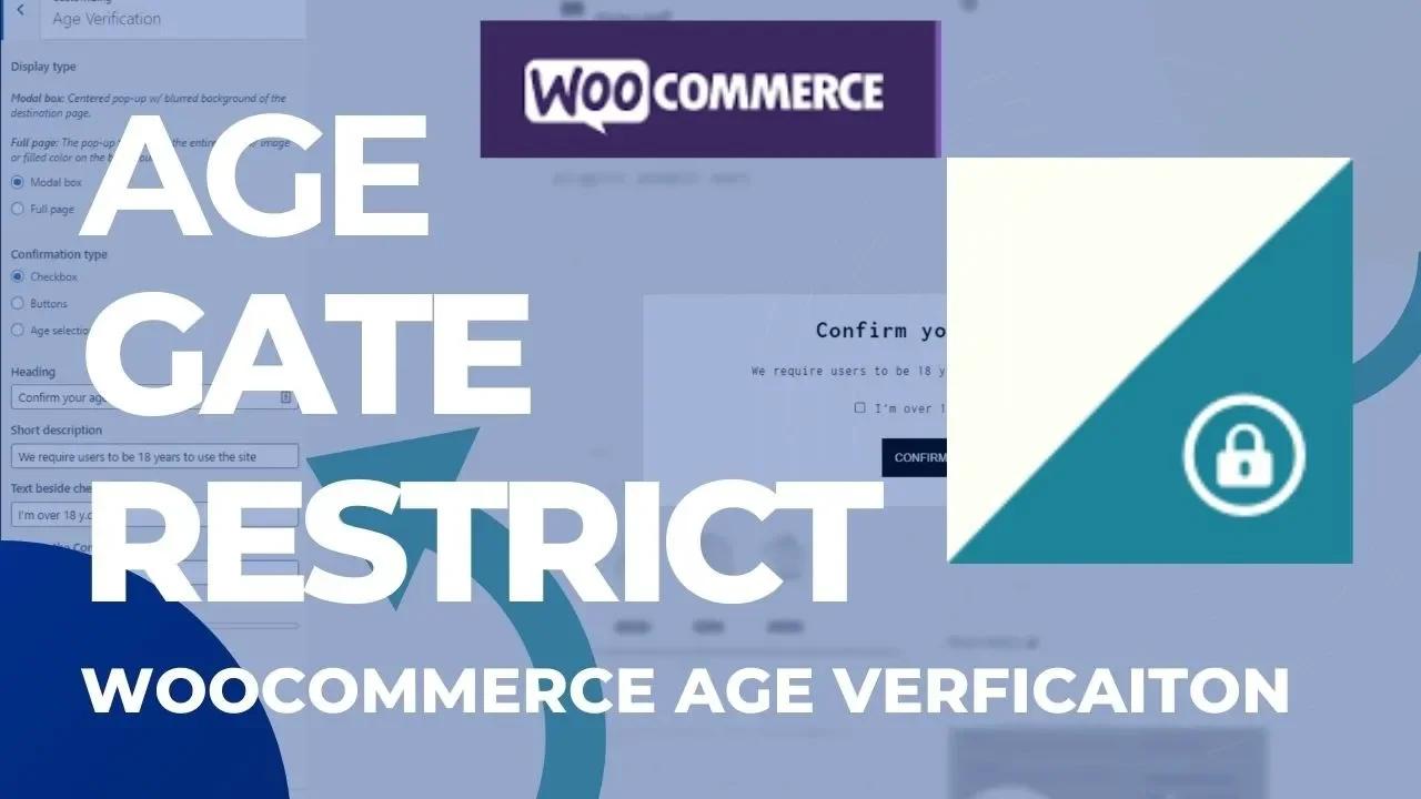 How To Add Age Verification Wordpress Plugin | Age Verification Screen For WooCommerce