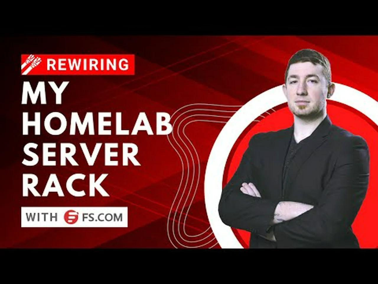 Rewiring My Homelab Server Rack