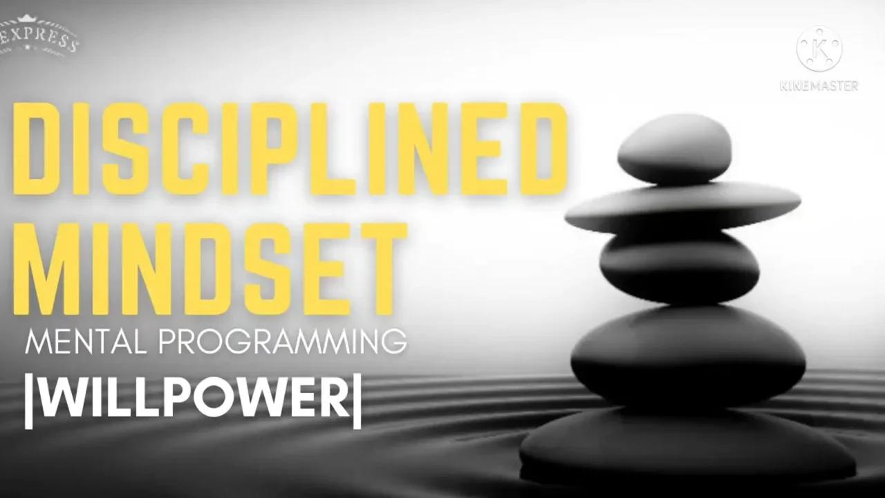 DISCIPLINED MINDSET| WILLPOWER AFFIRMATIONS | DESTROY WEAKNESS