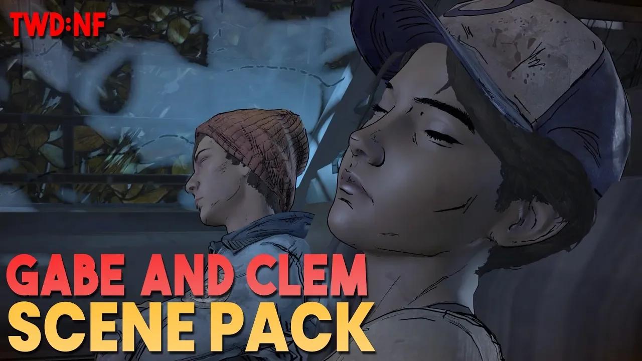 Clementine and Gabe Scene Pack || The Walking Dead: A New Frontier ...