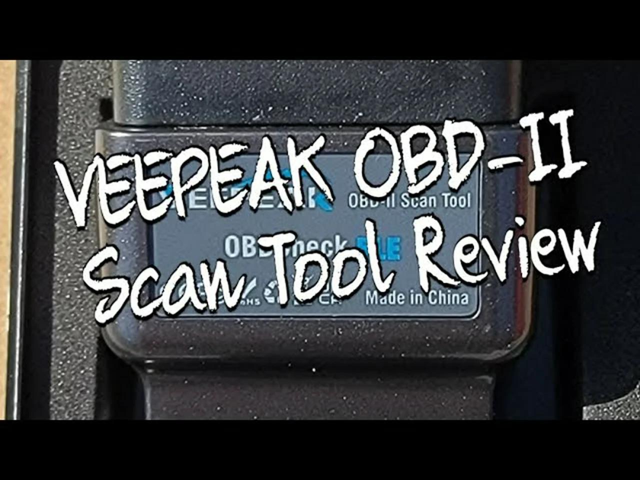 VEEPEAK OBD2 Review Bluetooth Scan Tool