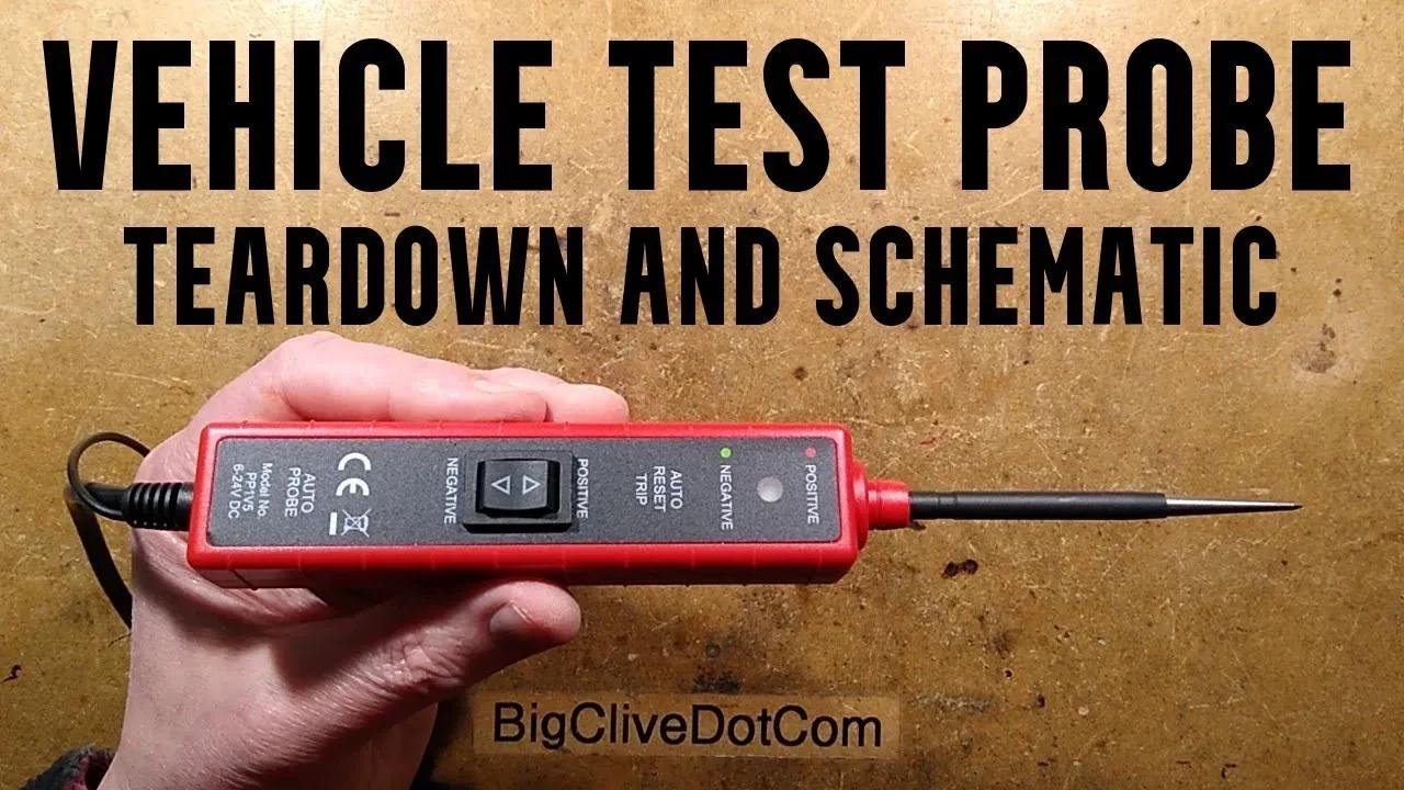 Inside A Mechanic S Test Probe With Schematic