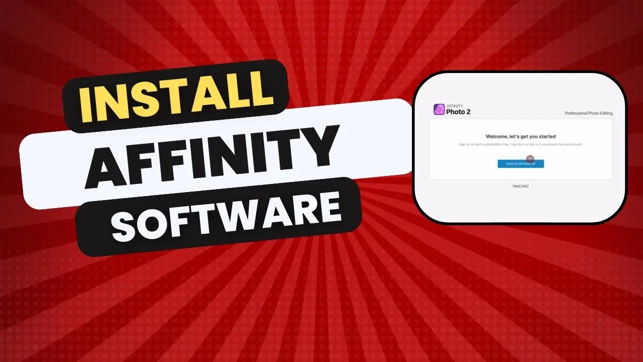 How To Install Affinity
