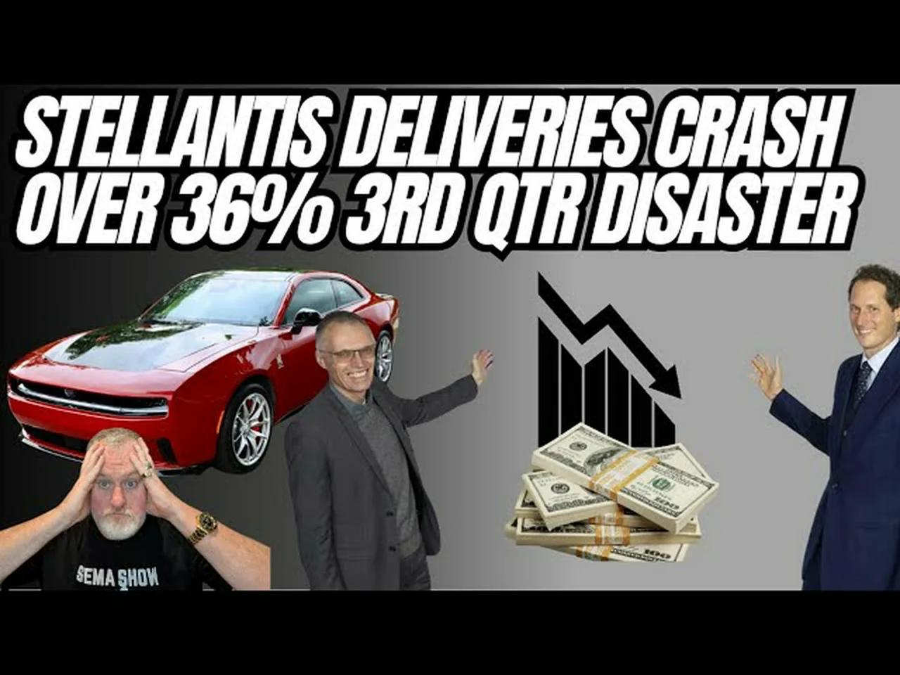 Stellantis Deliveries Crash, Earnings In 3 Qtr Expected Disaster, Whats ...