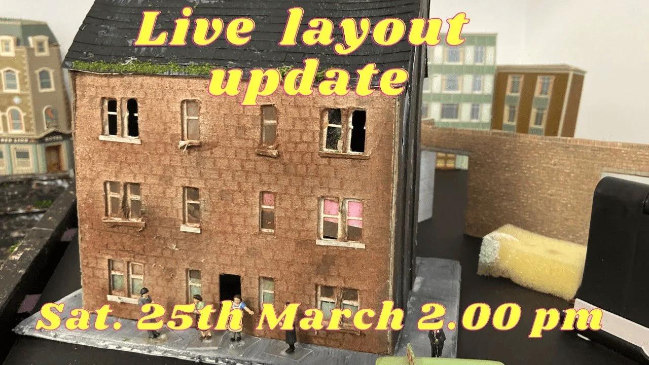 Layout Update and Tenement building progress