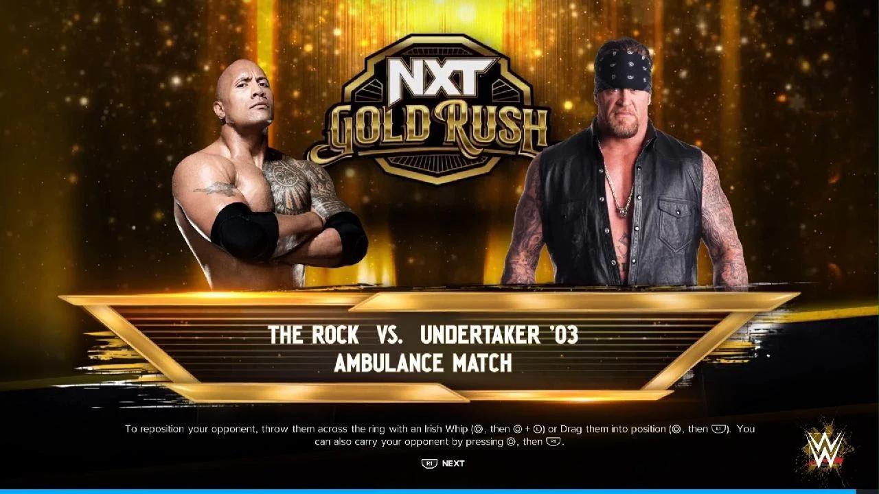 The Rock VS Undertaker: Epic WWE 2K24 Ambulance Match Showdown!