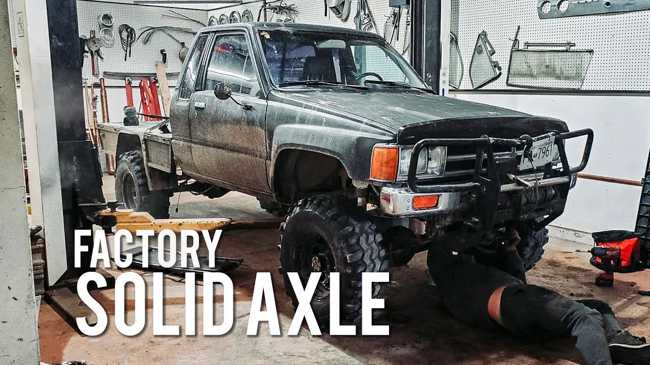 1985 Toyota Pickup Build | Lift /RUF | Fladbed | Paint | Locker?
