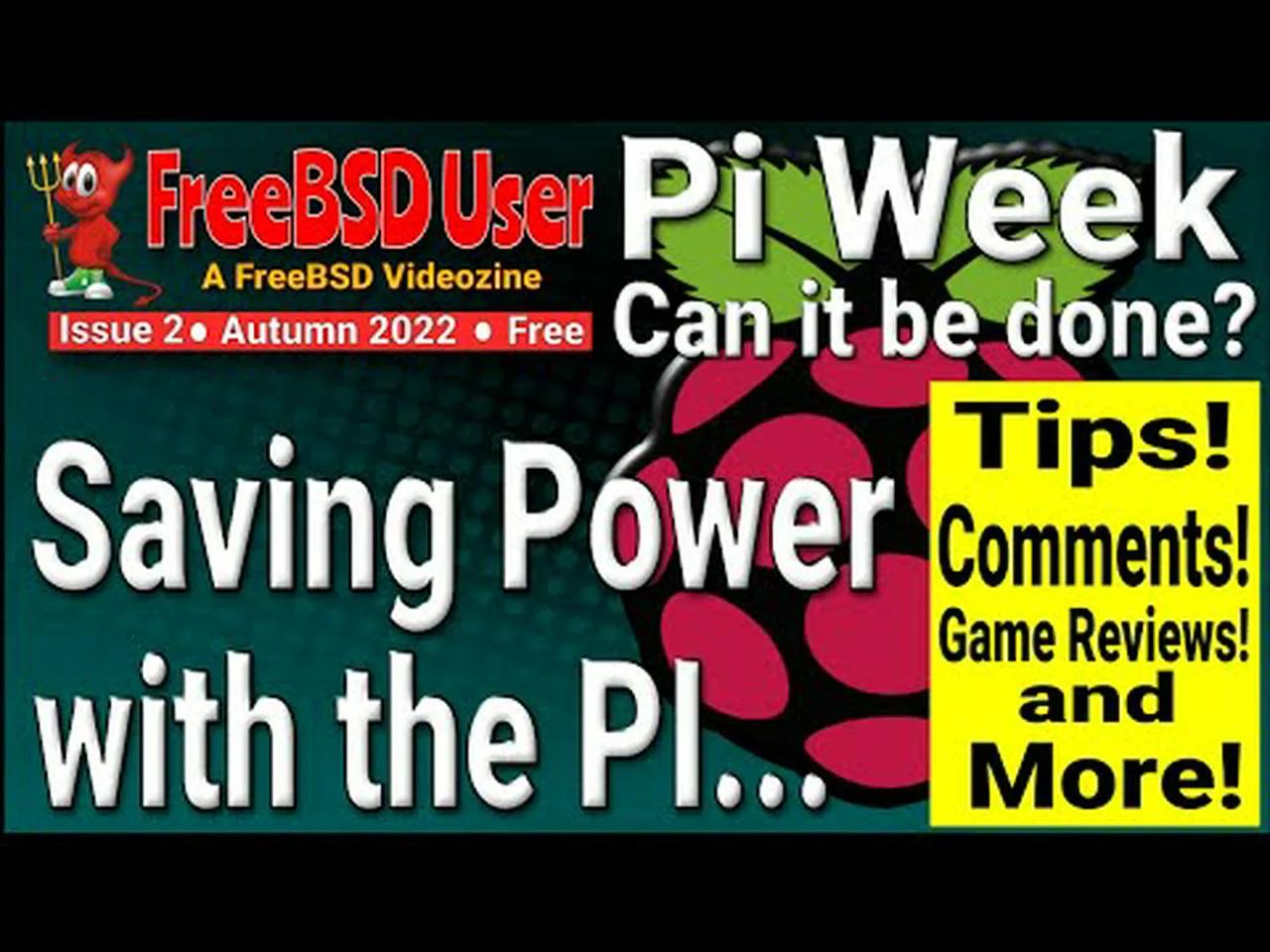 Freebsd User Videozine Issue 2 Autumn 2022 
