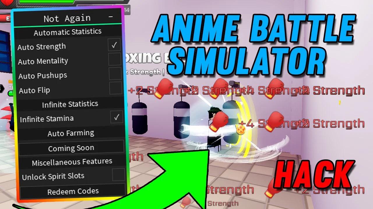 NEW Roblox Anime Battle Simulator Hack/Script : Max Stats, Auto farm ...
