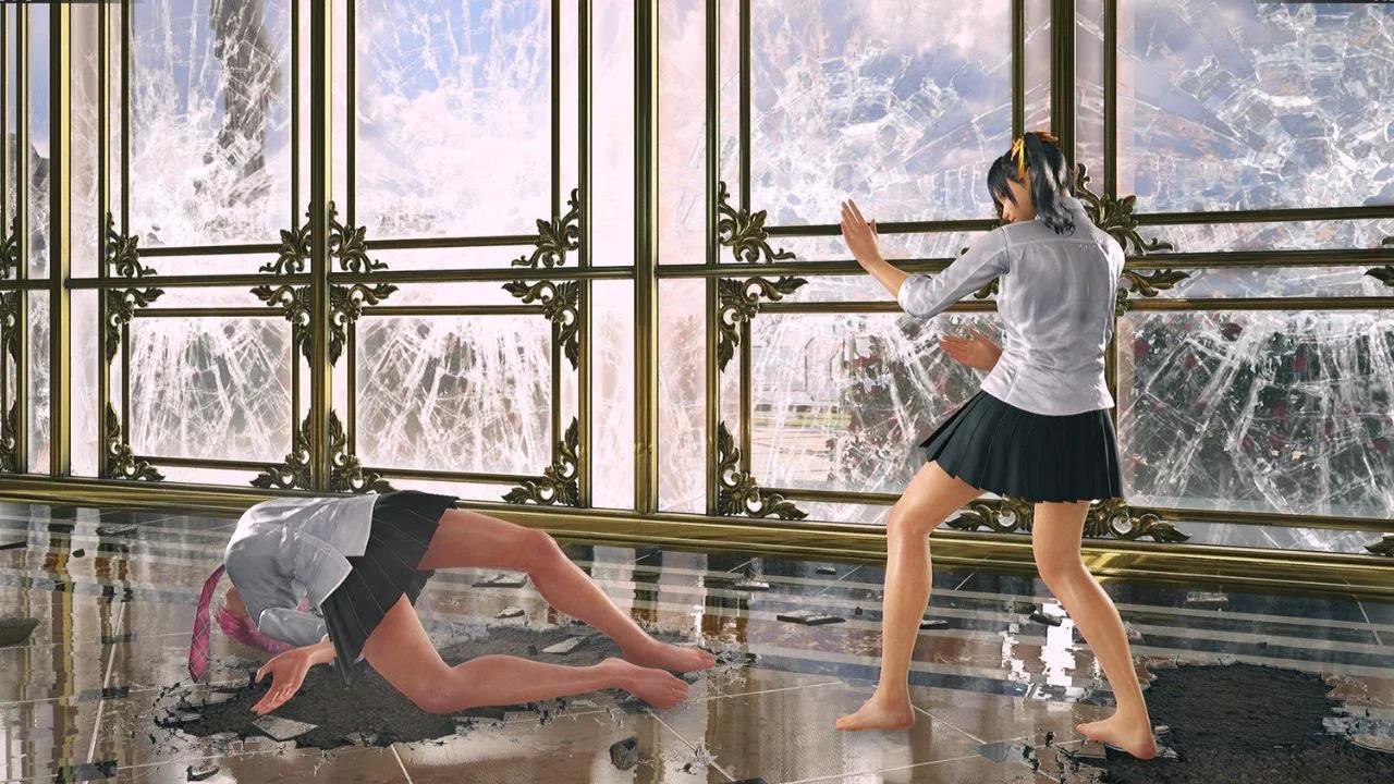 Tekken 8 Xiaoyu School Uniform(Barefoot) Vs Alisa School Uniform(Barefoot)
