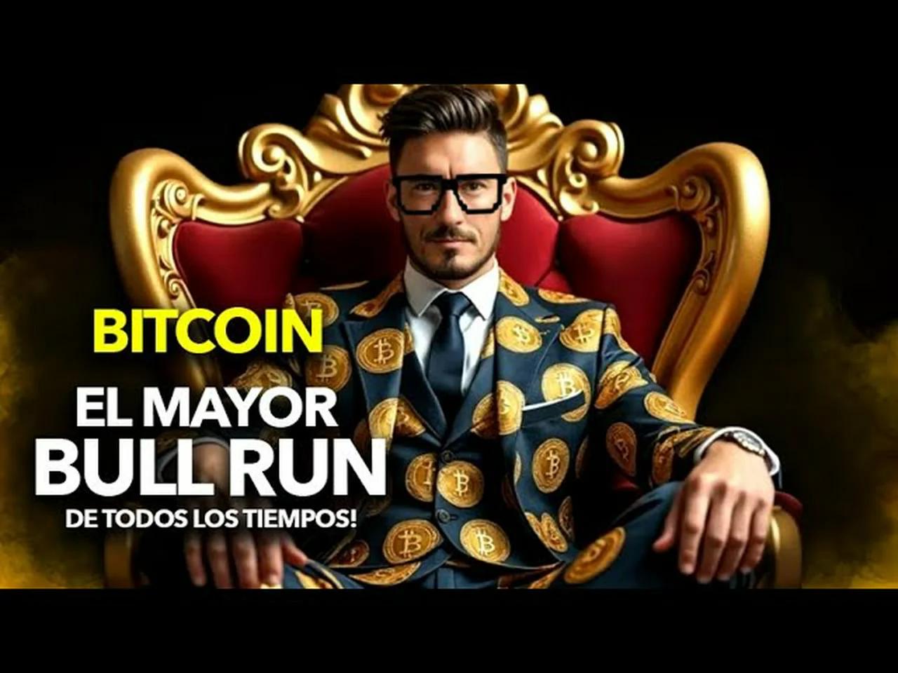 Va a ser el MAYOR BULL RUN de todos los TIEMPOS! 🚀