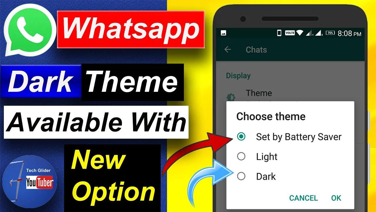 Dark theme for Whatsapp is finally here. How to enable whatsapp dark ...