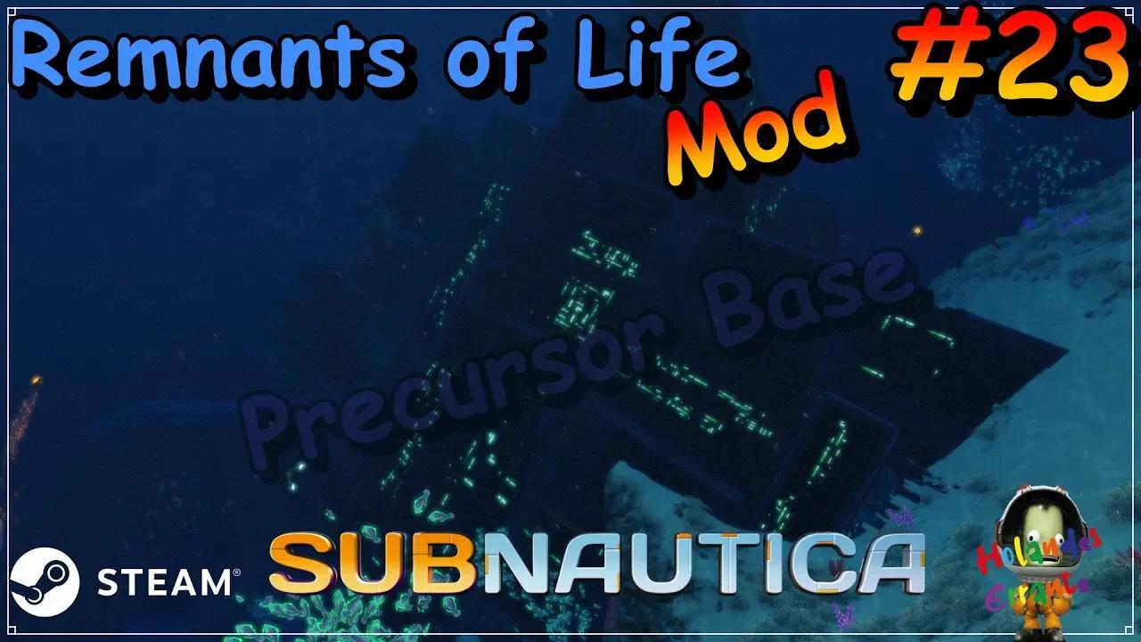 Nueva Base Precursora en Dunas - Remnants of Life un Mod para Subnautica