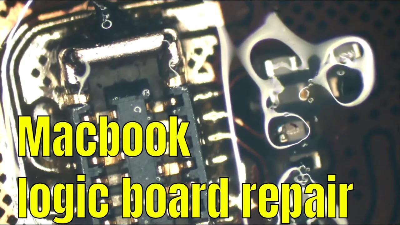 Macbook logic board repair