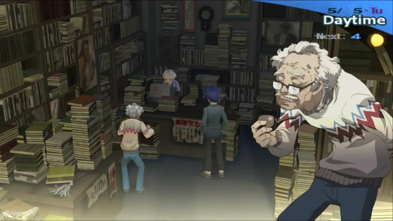 Persona 3 FES - Bunkichi and Mitsuko [Hierophant Max Social Link]