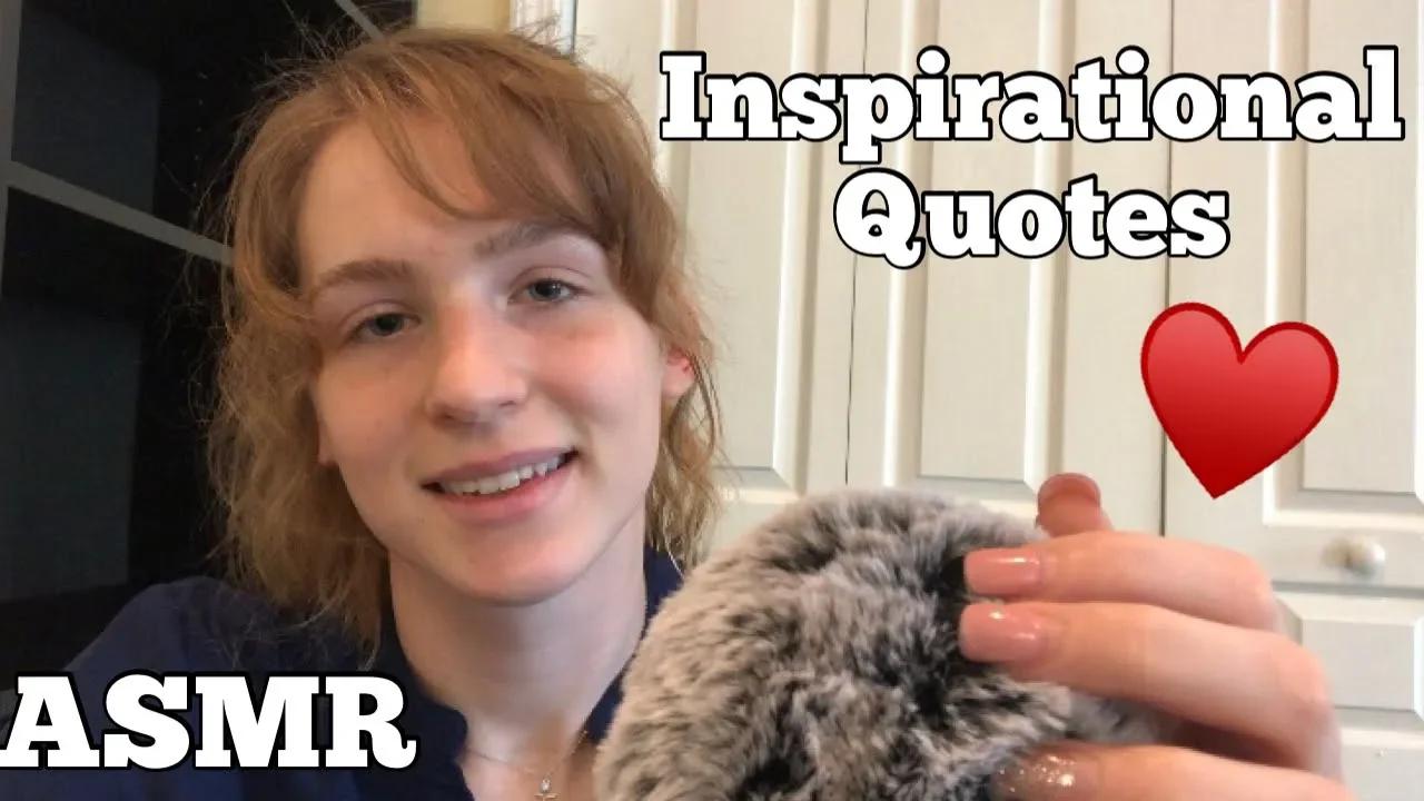 ASMR | Inspirational Quotes for Positive Affirmations and Tingles