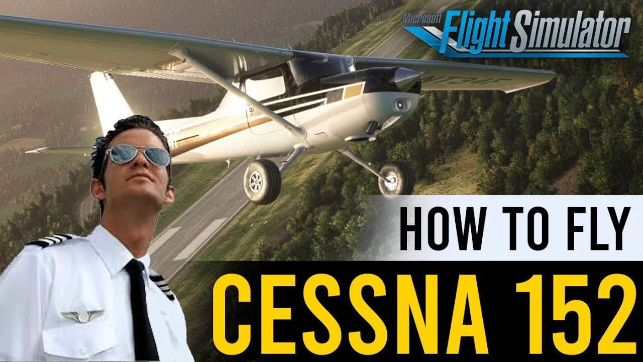 Real Pilot Shows the REALISTIC WAY to take off a Cessna 152 in MSFS ...