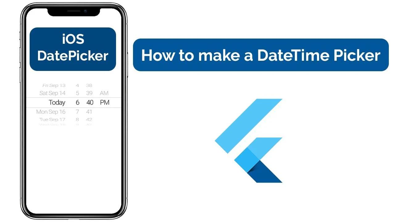 Ios Styled Date Picker In Flutter Cupertino Date Picker Programming