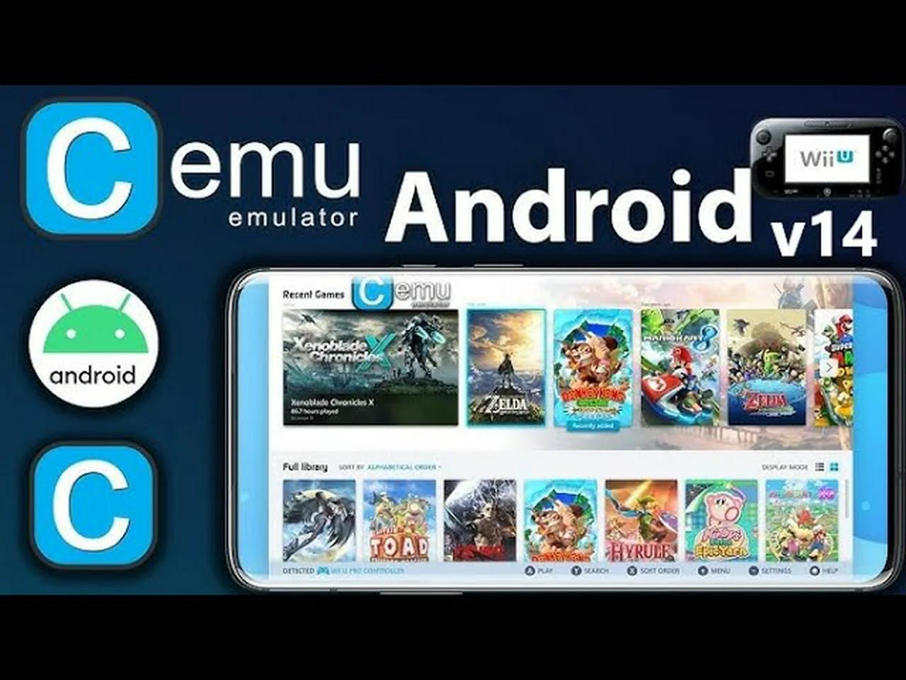 Cemu android v14 poco f1 sn845 #cemu #cemuemulator
