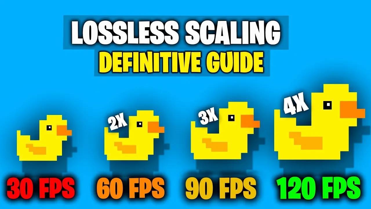 🔥LOSSLESS SCALING DEFINITIVE GUIDE🔥 - Downloading FPS has Never been easier