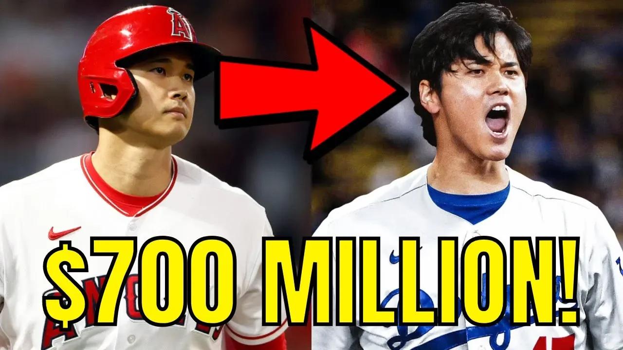 Shohei Ohtani Signs RECORD BREAKING $700 Million Deal With Los Angeles Dodgers | INSANE Contract!
