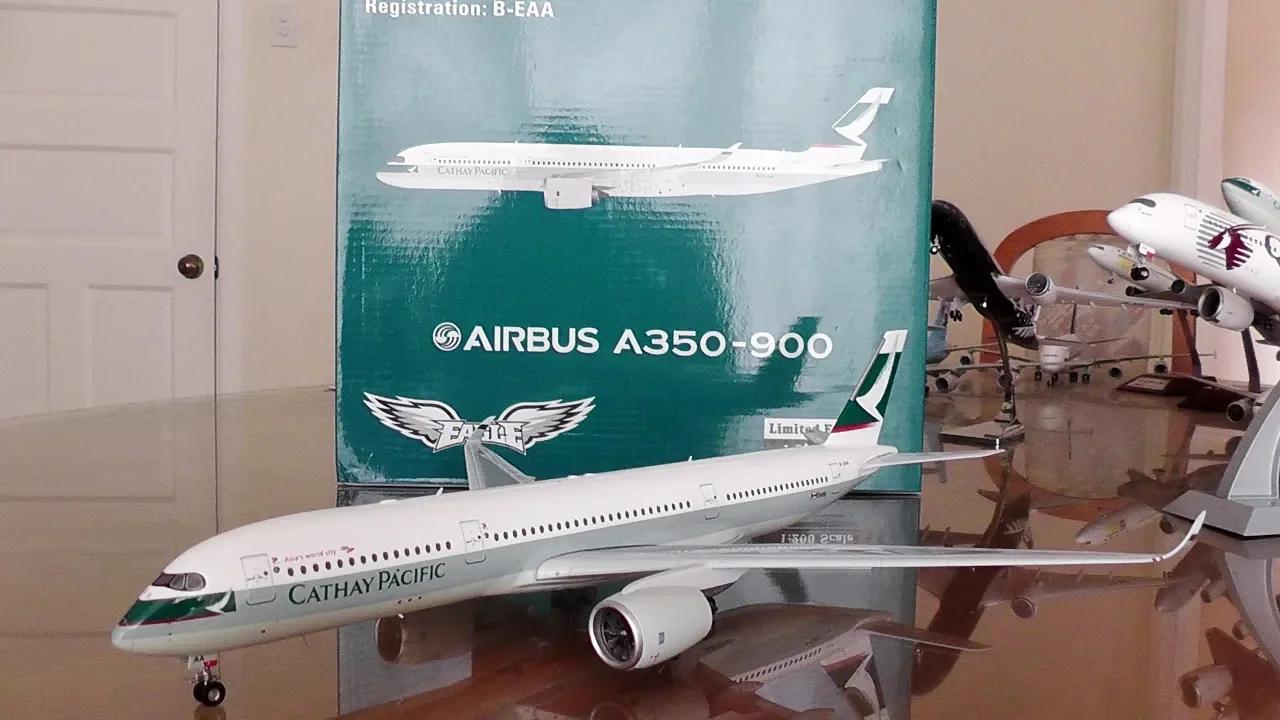 Phoenix/Eagle 1:200 Cathay Pacific A350-900XWB Unboxing and Review