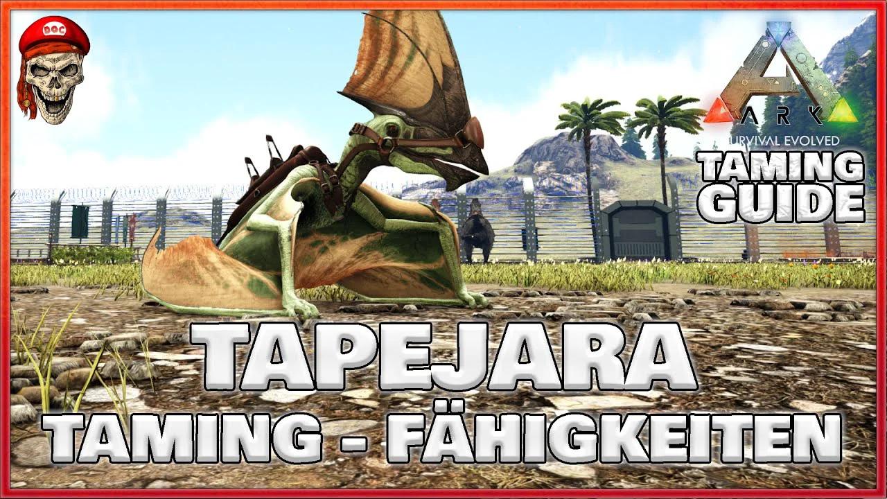 ARK TAMING GUIDE ★ TAPEJARA zähmen + Fähigkeiten | ARK: Survival Evolved | #Doctendo