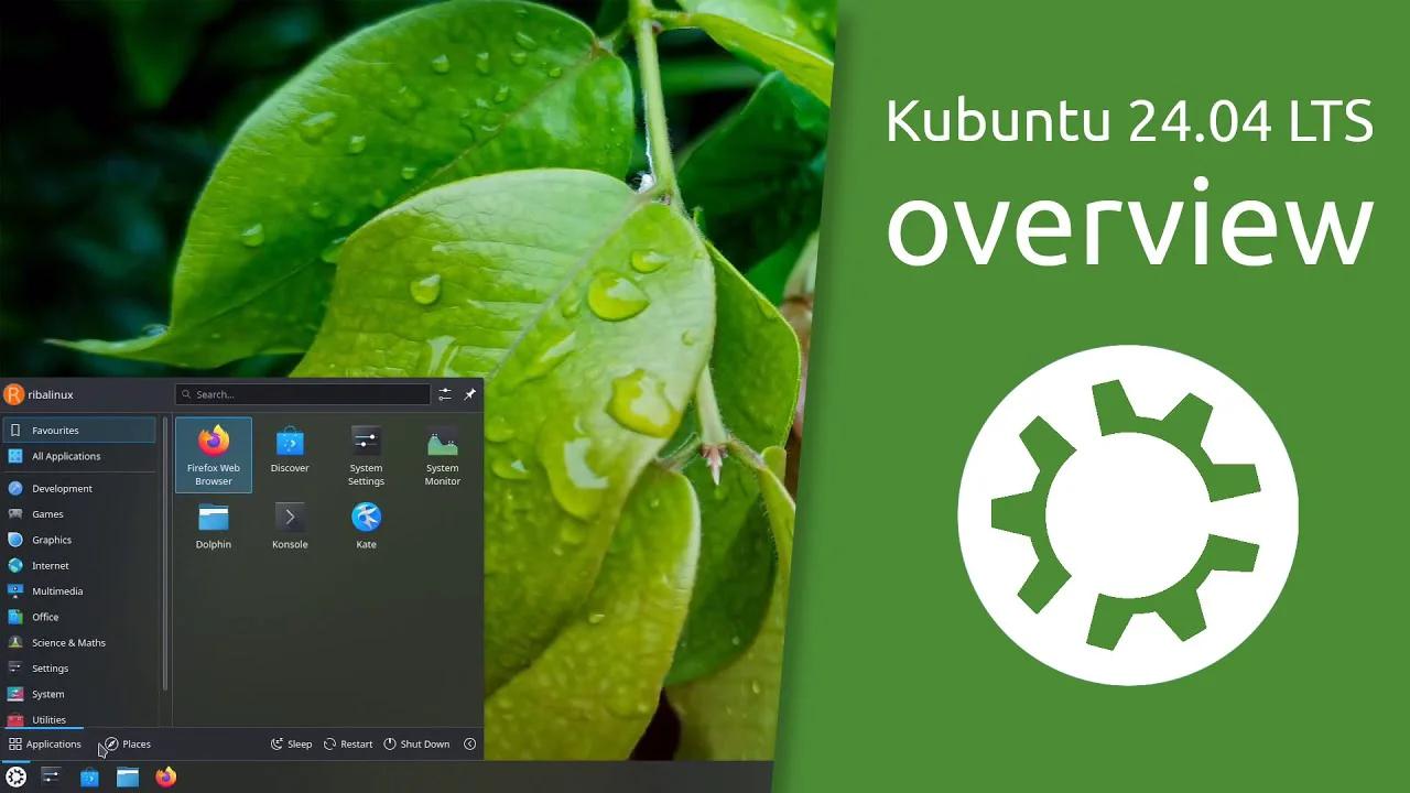 Kubuntu 24.04 LTS overview | making your PC friendly