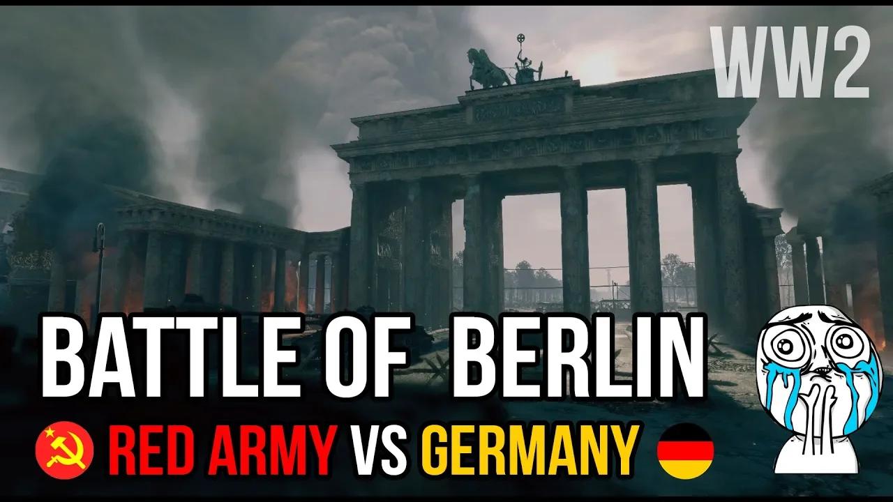 Battle simulator - USSR vs Germany - Berlin - World of War 2 (WW2)