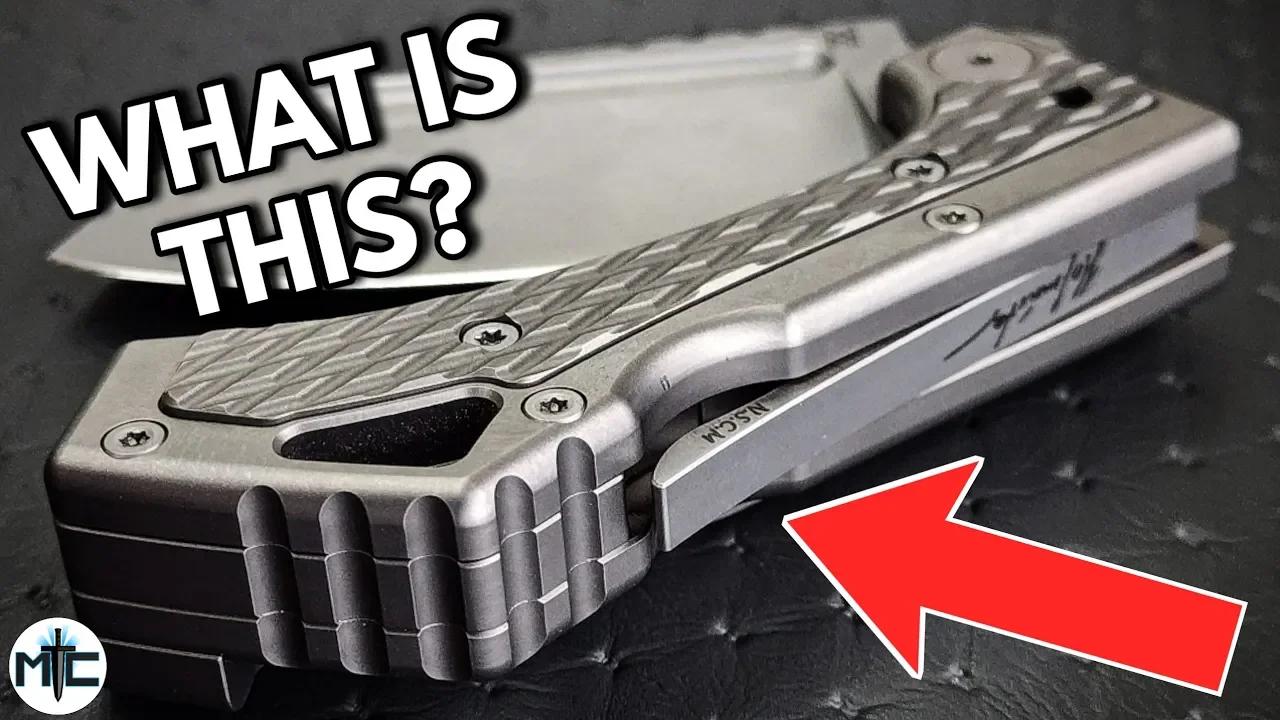 The Lock On This Knife Is Absolutely BIZARRE! - Unboxing