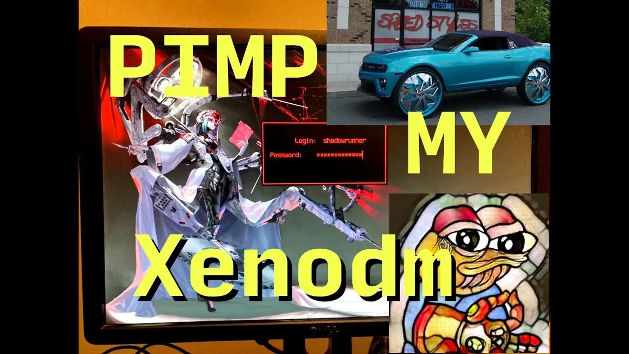 Pimp My Xenodm X Display Manager For Openbsd