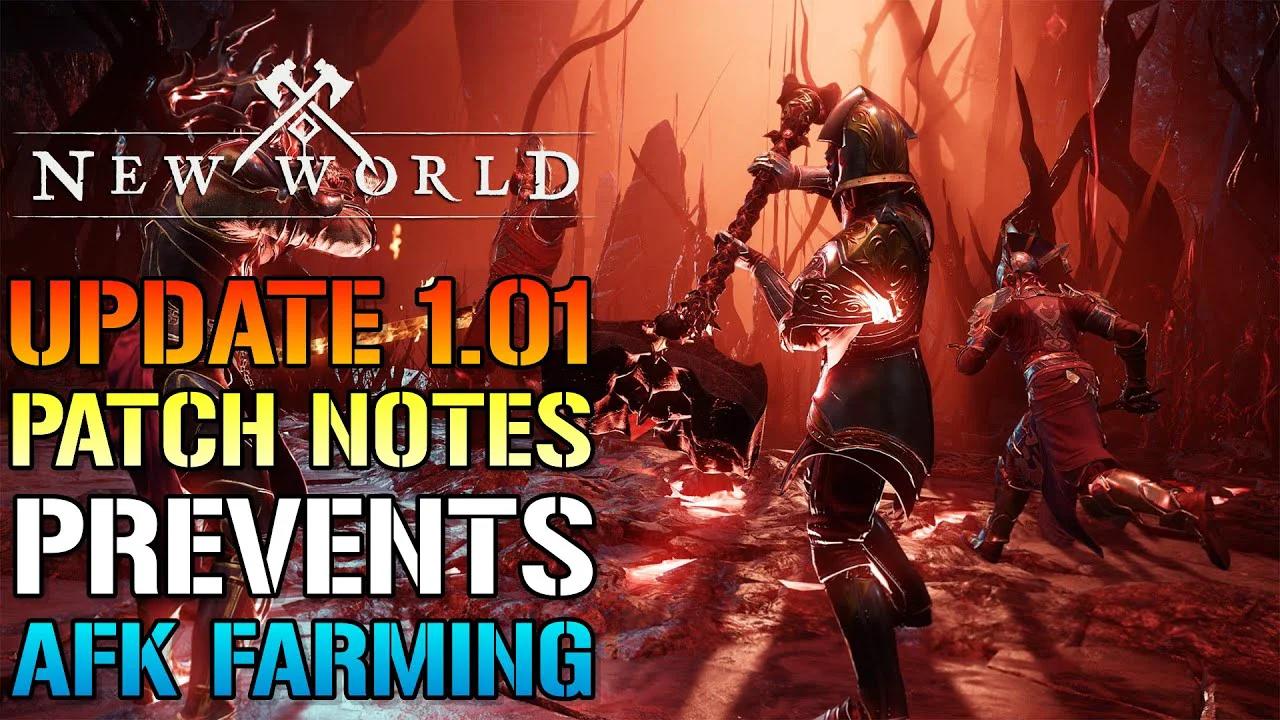 New World: Update 1.01 Patch Notes! Prevents AFK Farming, Quest Fixes ...